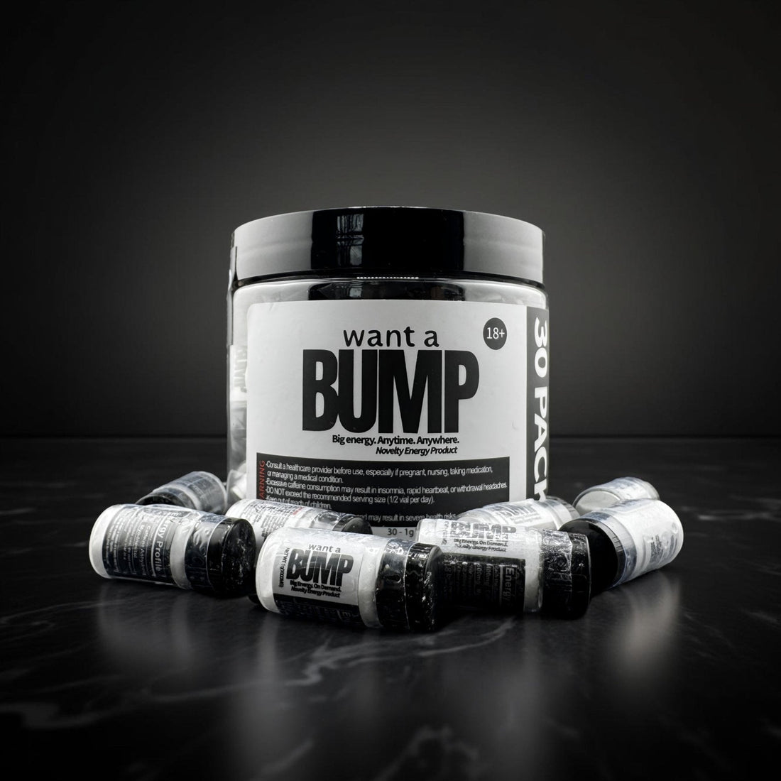 Want A BUMP® - Original (400mg Caffeine Per Vial)