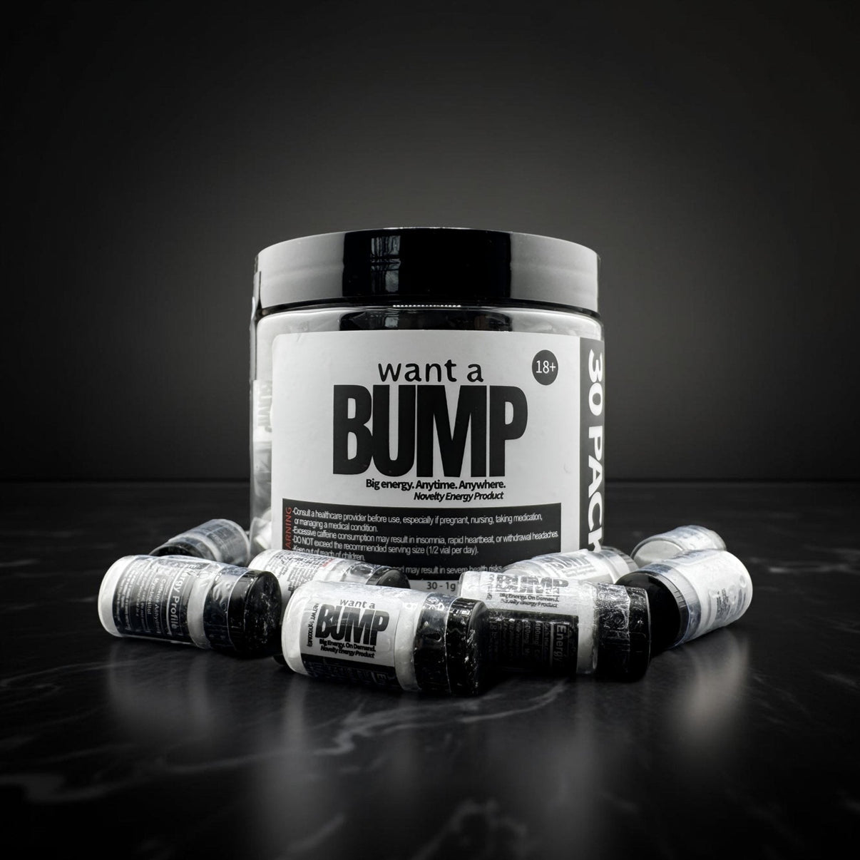 Want A BUMP® - Original (400mg Caffeine Per Vial)