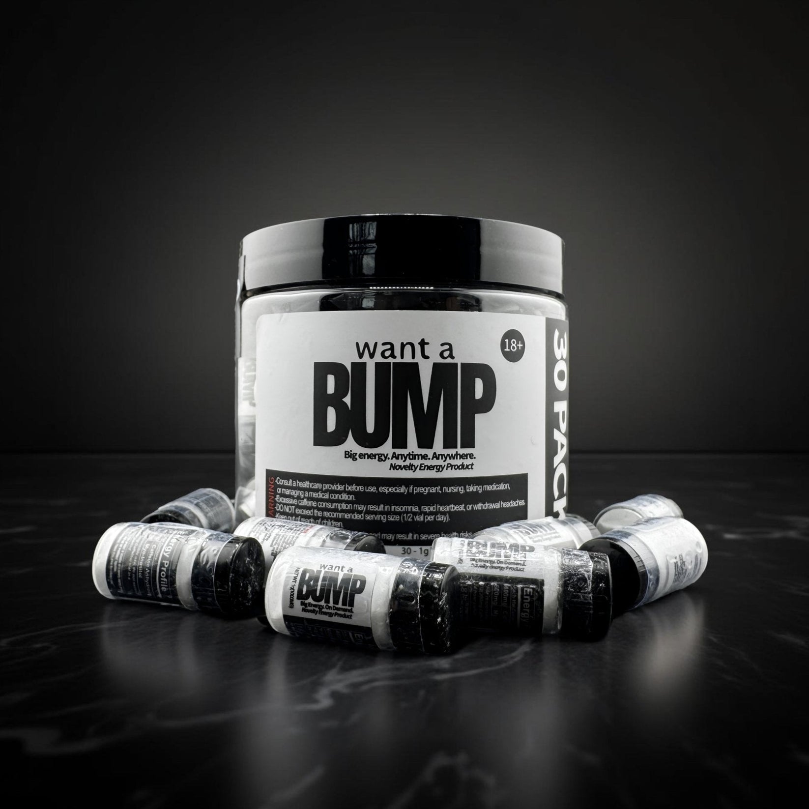 Want A BUMP® - Original (400mg Caffeine Per Vial)